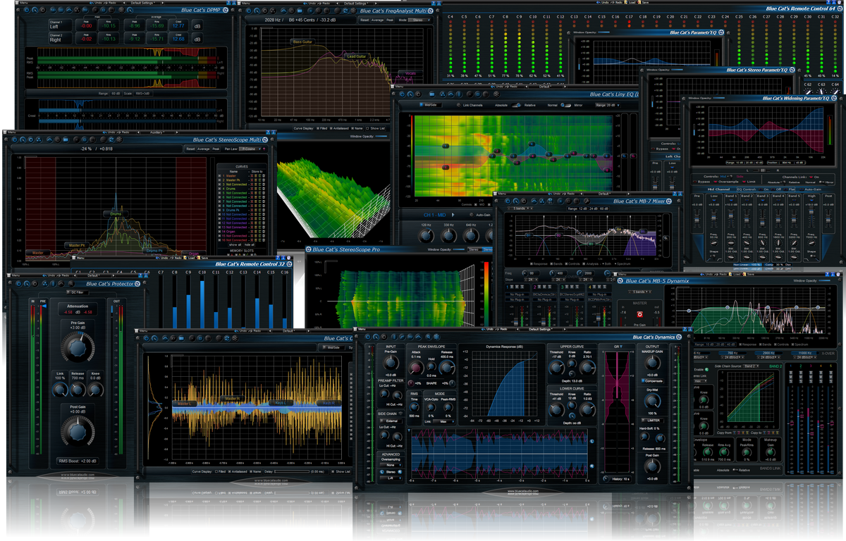 Blue Cat All Plugins Pack – pluginscanada.com