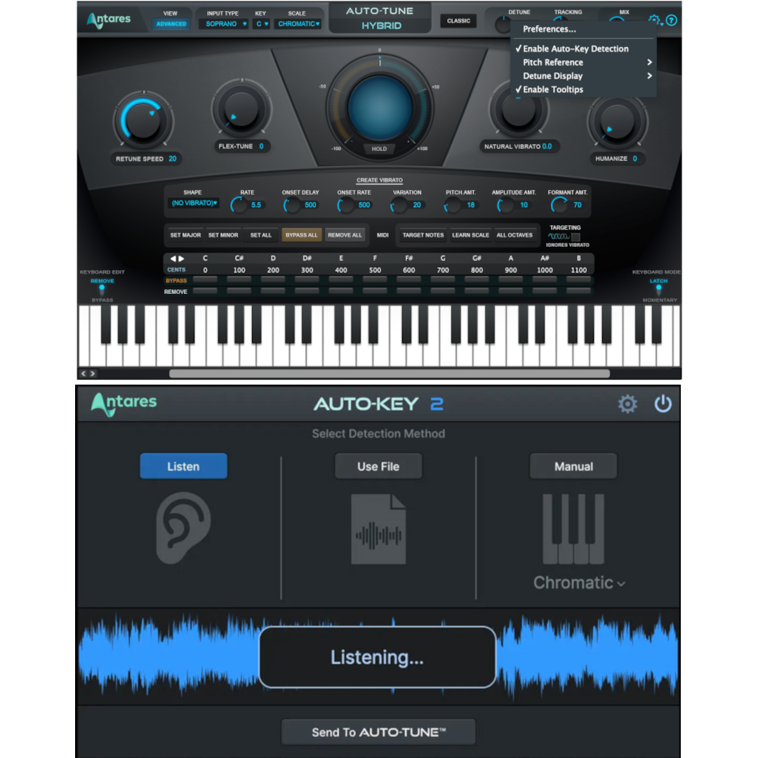 Auto-Tune Hybrid + Auto-Key 2 Promo – pluginsmusic.com